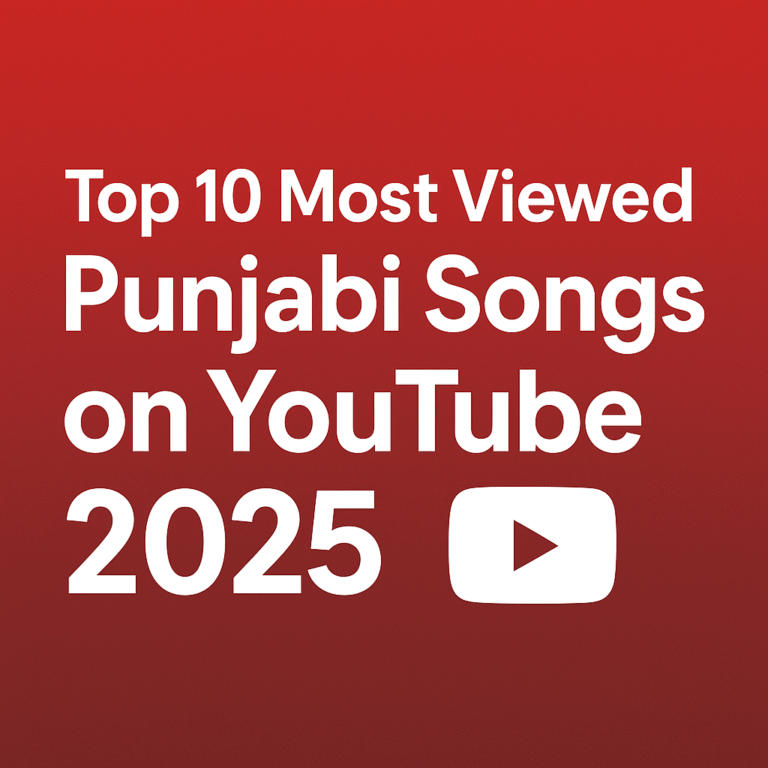 Top 10 Most Viewed Punjabi Songs on YouTube in 2025 [Latest List] - PR ...